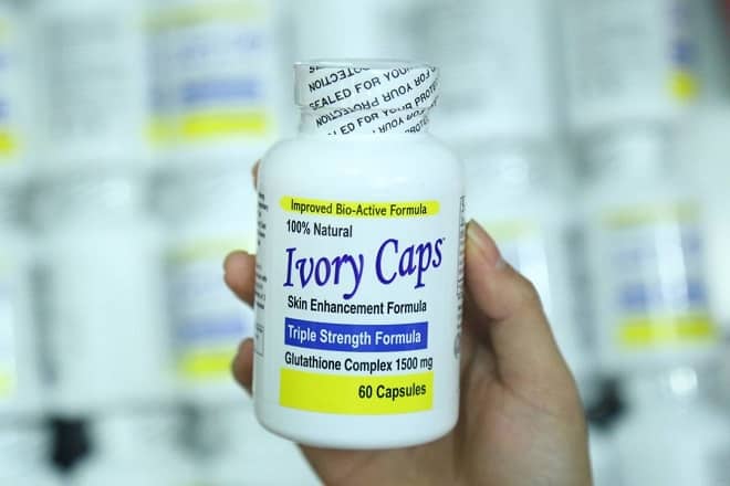 Viên uống trắng da ivory caps của Mỹ có tốt không? Mua ở đâu?